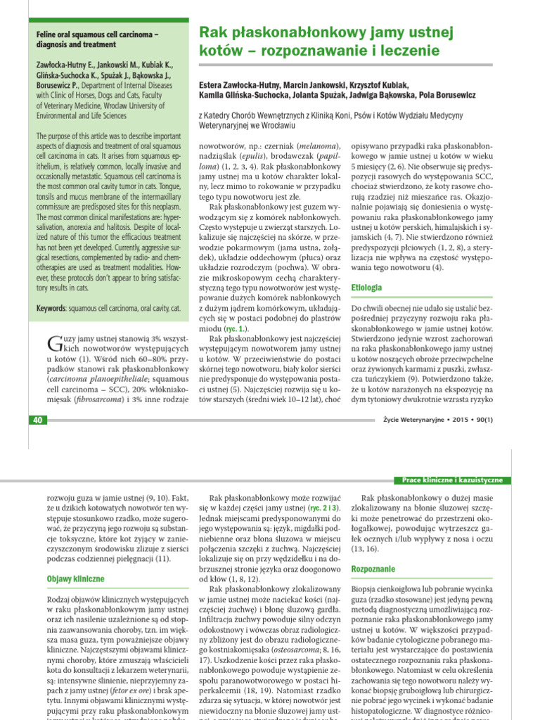 Rak_płaskonabłonkowy_jamy_ustnej_ko | PDF