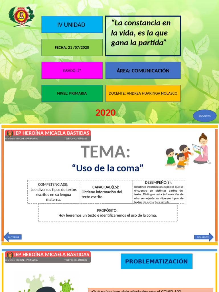 PPT- HMB-COMUNICACIÓN- LACOMA-2 GRADO | PDF