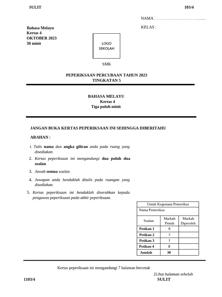 k4 PASIR GUDANG | PDF