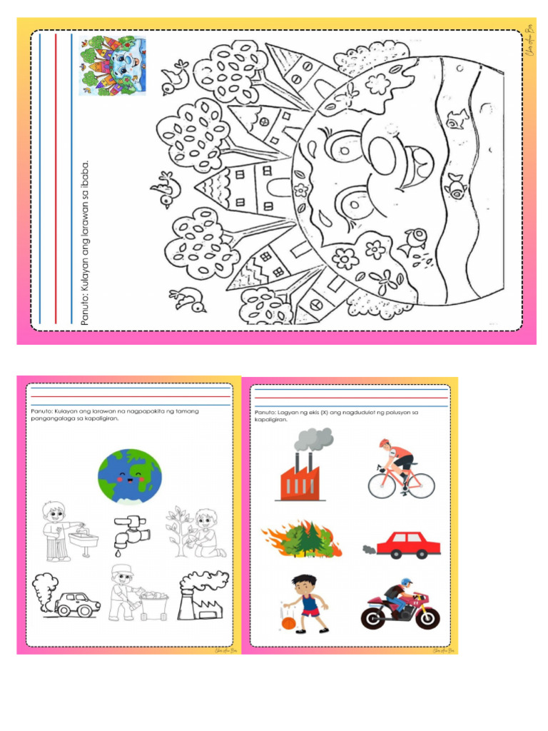 Kinder Q4 Week 6 Activities | PDF