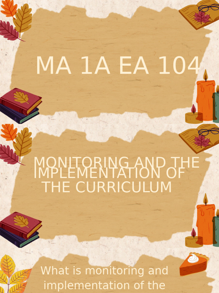 Curriculum Monitoring and Implementation | PDF | Curriculum ...