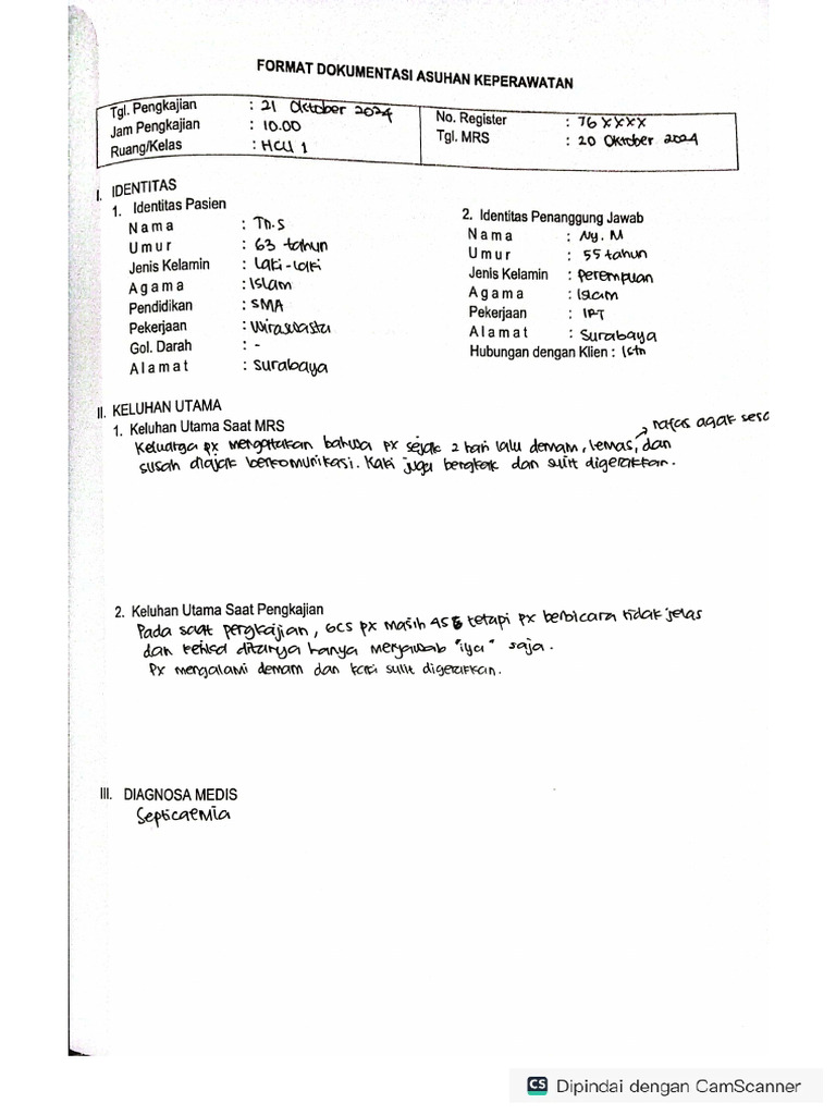 ASKEP GADAR SEPSIS | PDF