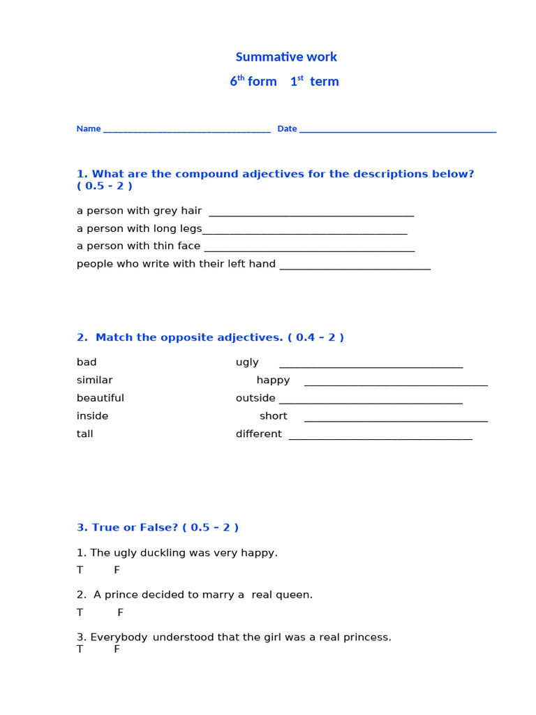 6th Form English Language Exercises | PDF