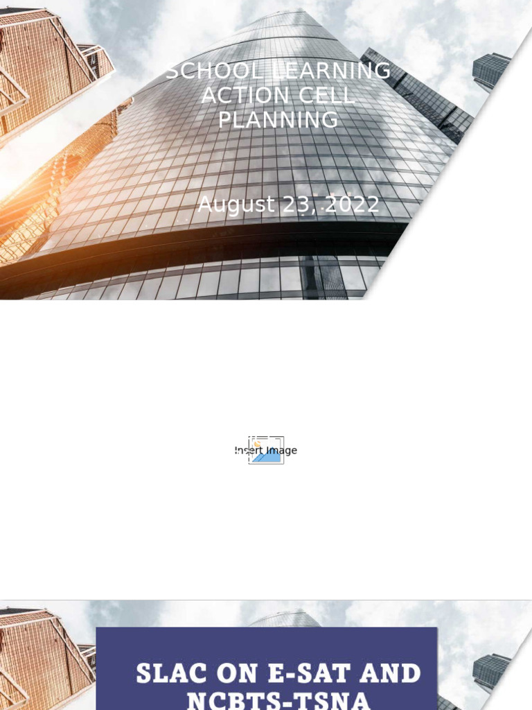 School Learning Action Cell Presentation | PDF | Learning | Pedagogy