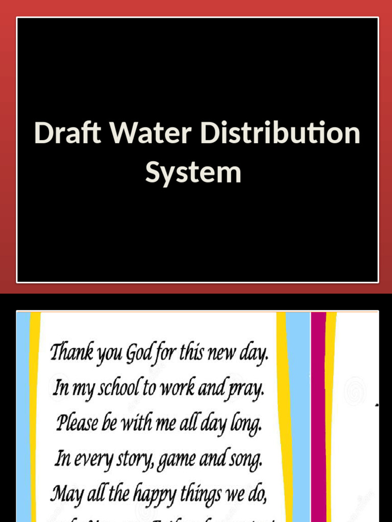 Ppr_Water_distribution_1 | PDF | Pipe (Fluid Conveyance) | Plumbing