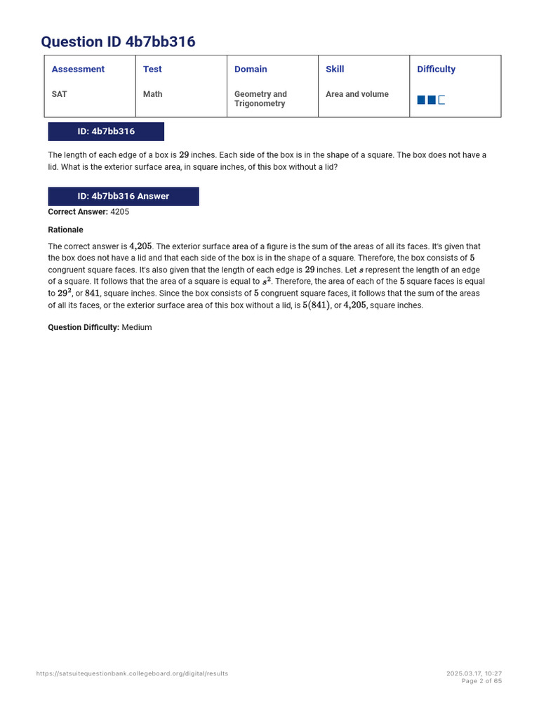 Area and Volume Geometry and Trigonometry | PDF | Area | Sphere