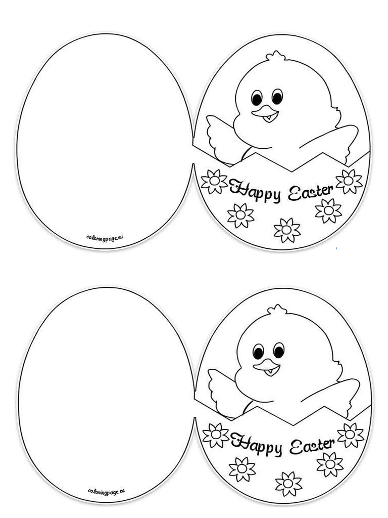 Karta Pracy Klasa 1 NEA Easter Card | PDF