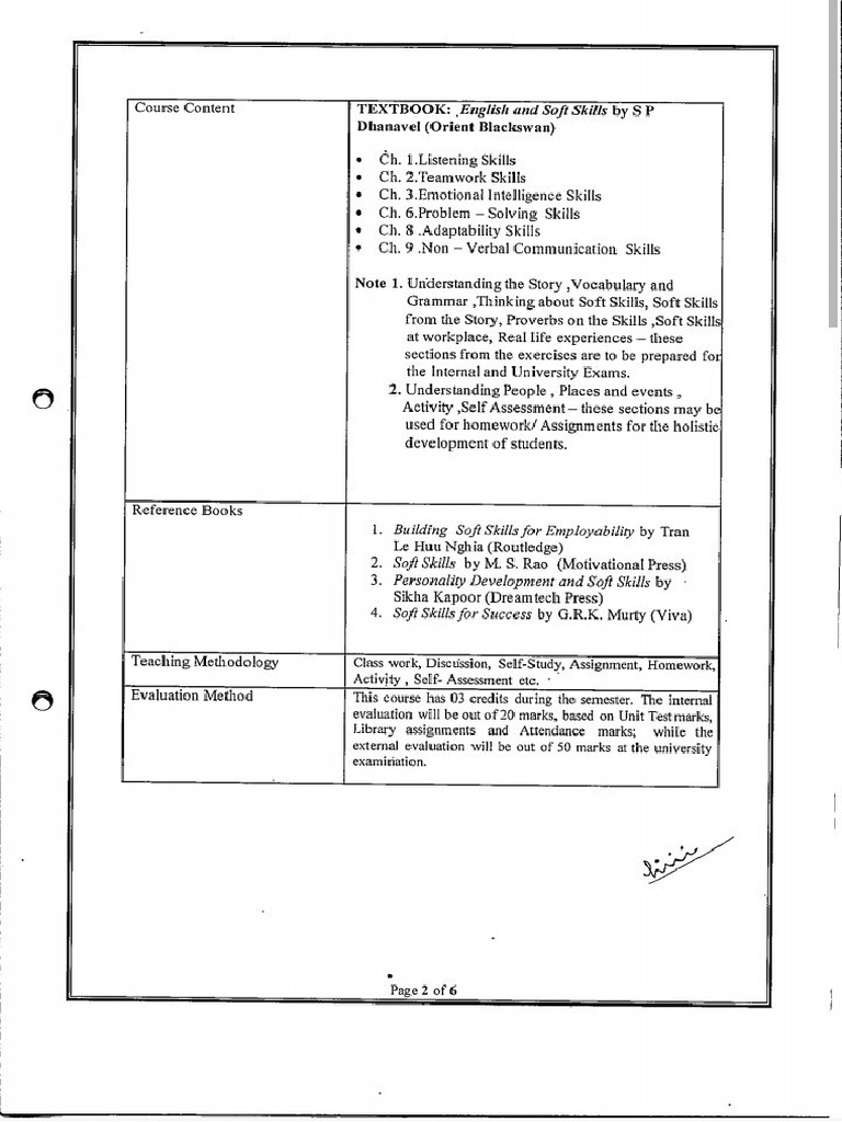 b com syllabus sem 1 (all) | PDF