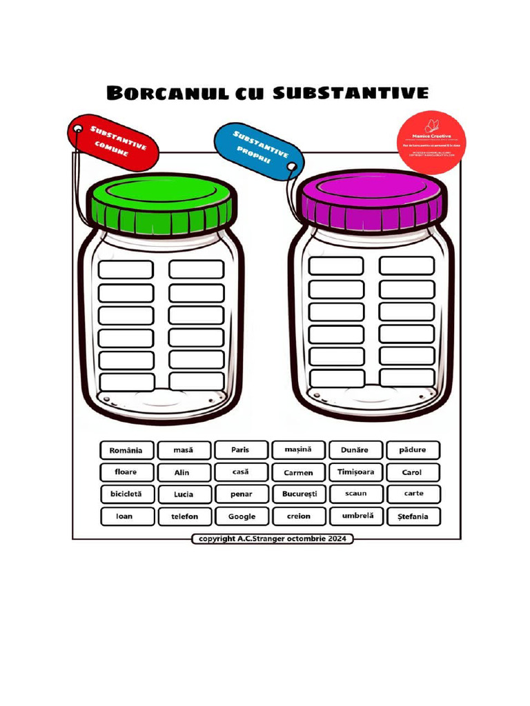 Borcanul Cu Substantive | PDF