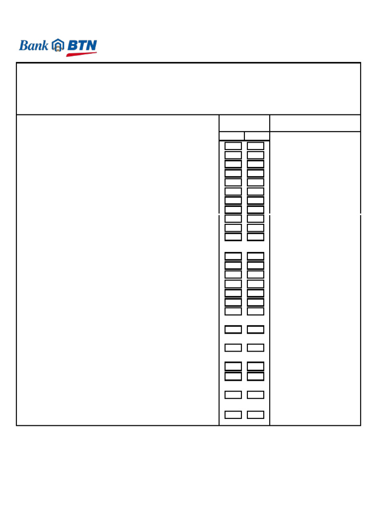 Checklist Dukungan KPR | PDF