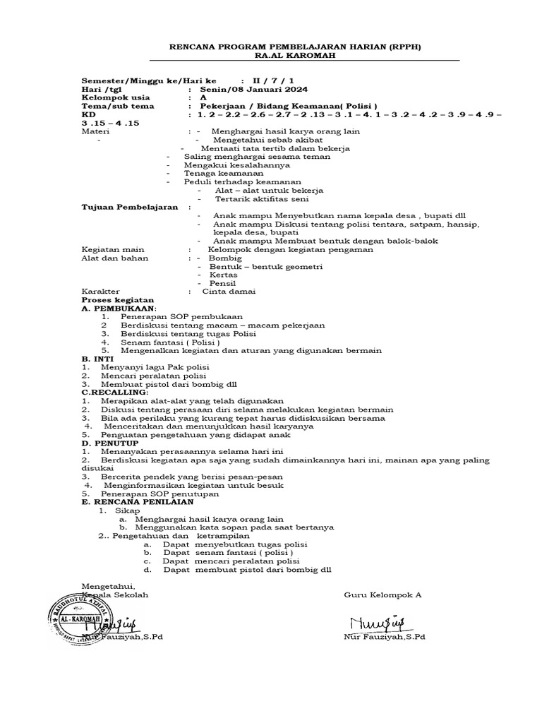 RPPH Tahun 2023-2024-3 | PDF