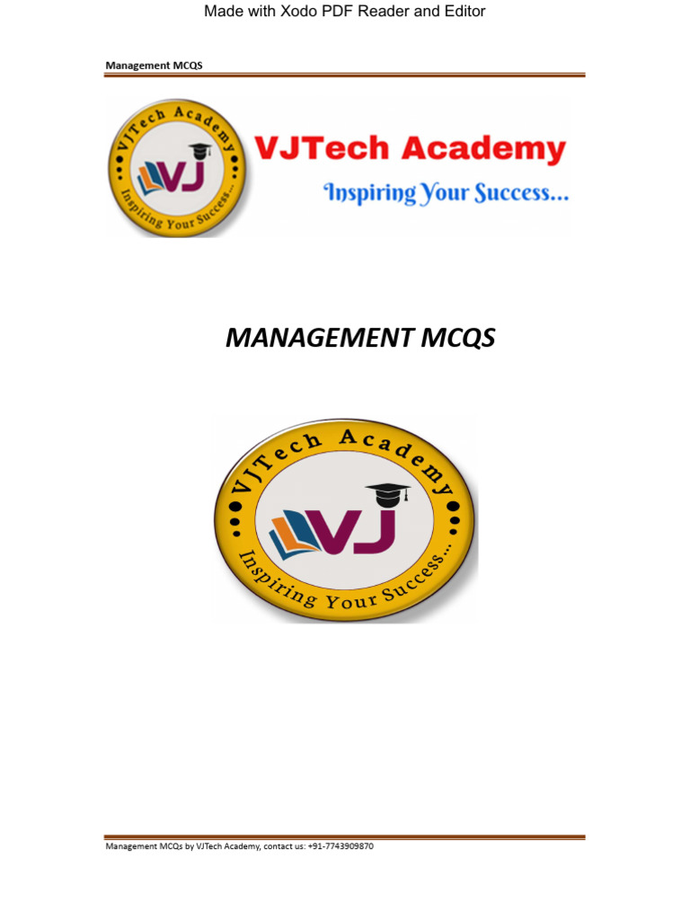 Management by VJTech Academy | PDF | Cost Of Living | Salary