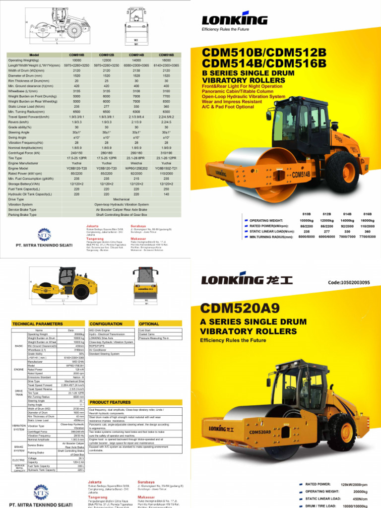 Brochure of Vibro Roller | PDF