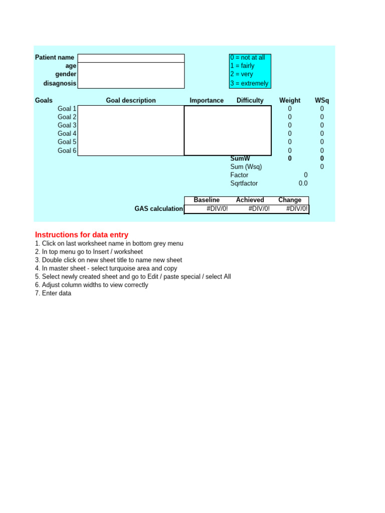 Tools Gas Calculation Sheet | PDF