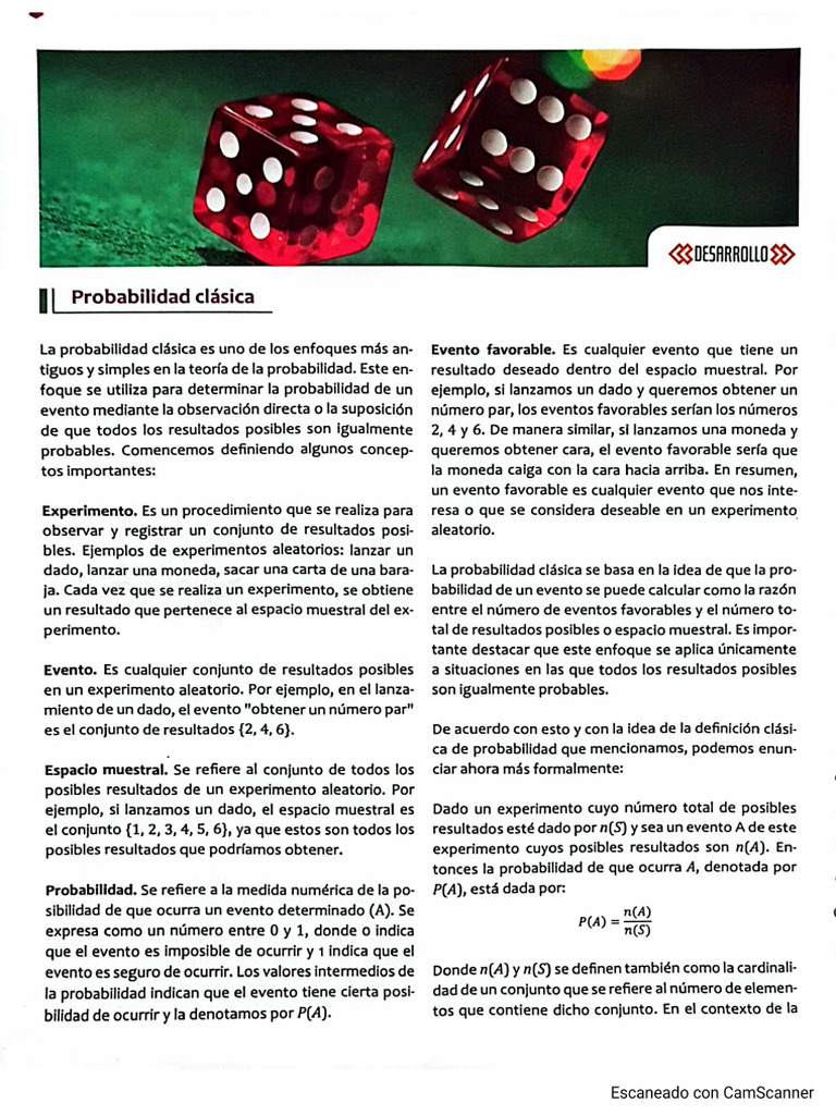 Probabilidad de Eventos | PDF