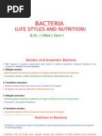 Modes of Nutrition in Archaea and Eubacteria | PDF