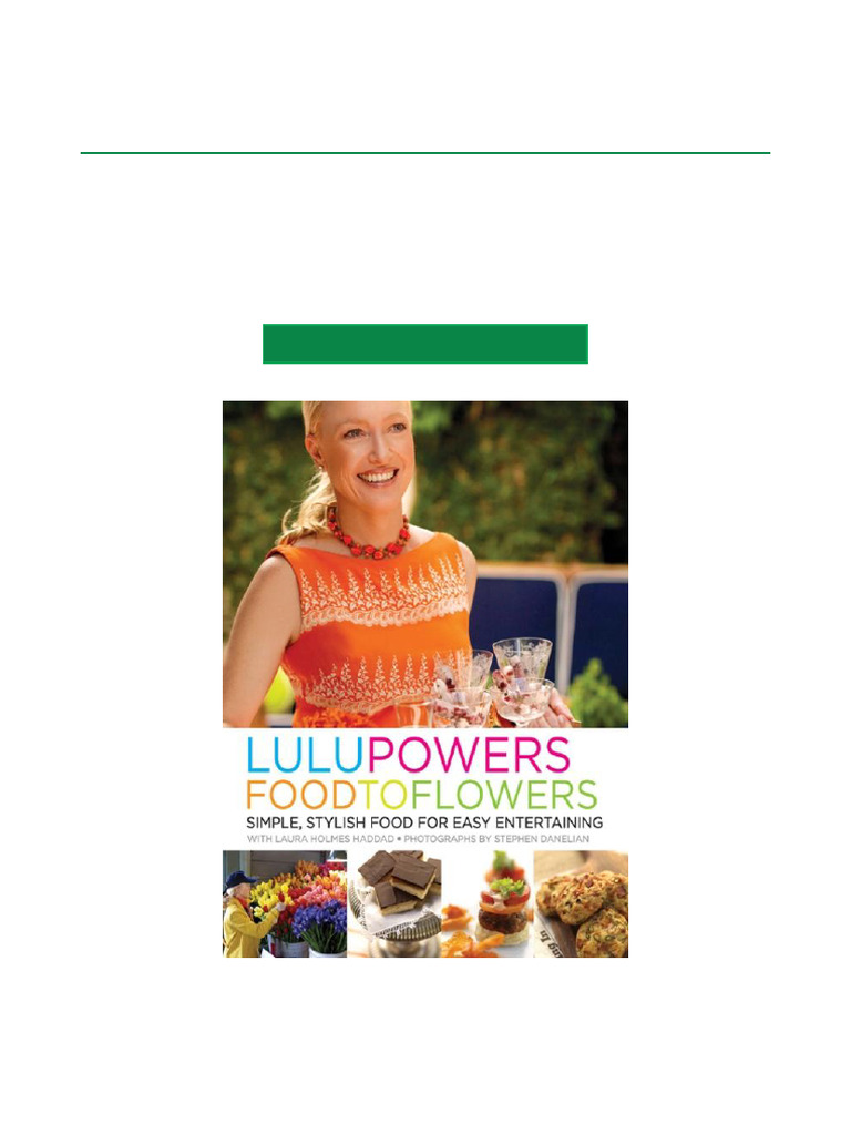 Lulu Powers' Easy Entertaining Guide | PDF