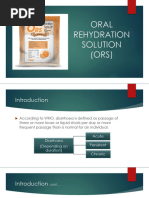 ORS Composition and Ingredients Overview | PDF | Electrolyte | Dehydration