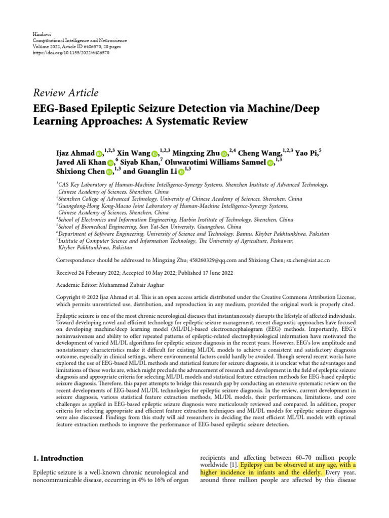 EEG-Based_Epileptic_Seizure_Detection_via_MachineD[1] | PDF | Electroencephalography | Epilepsy