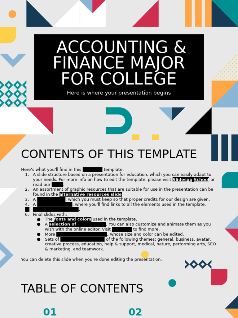 Accounting & Finance College Major Guide | PDF | Planets | Planets In ...