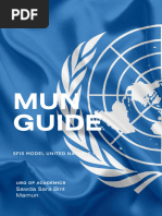 2) MUN Research Guide - Teachers | PDF | United Nations | International Relations