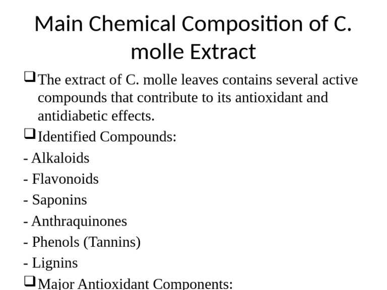 C Molle Composition | PDF