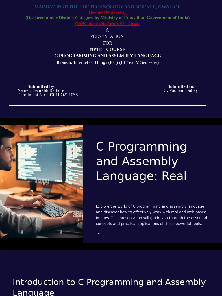 C Programming and Assembly Language Real and Web Image Applications[1] | PDF | Assembly Language ...