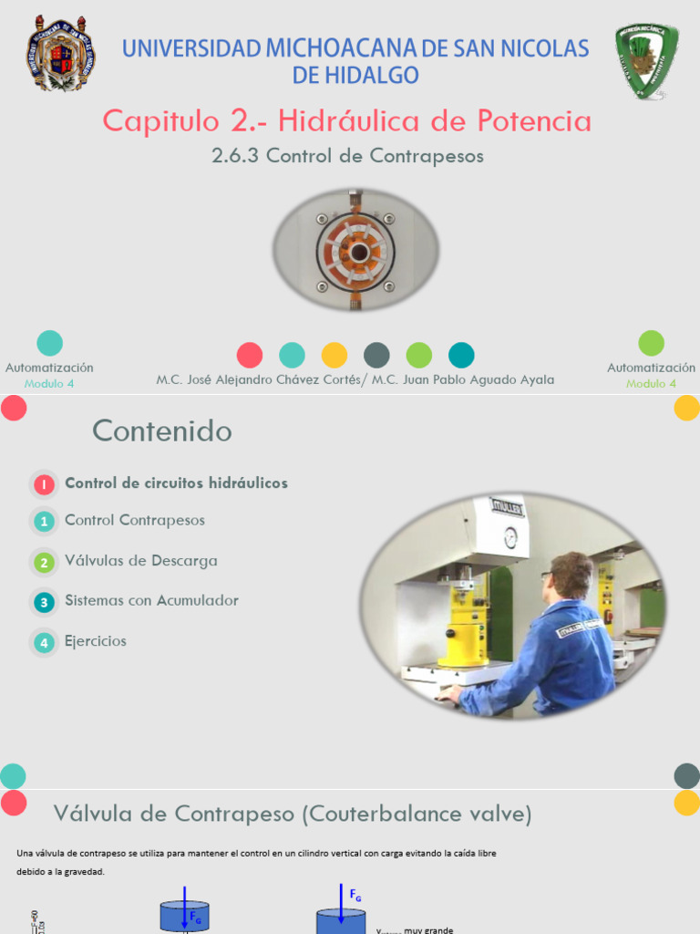 2.6.3 Control de Contrapesos | PDF | Bomba | Solenoide