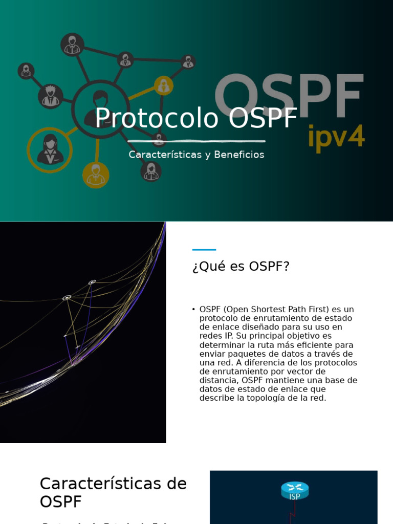 Protocolo OSPF | PDF | Enrutador (Computación) | Enrutamiento