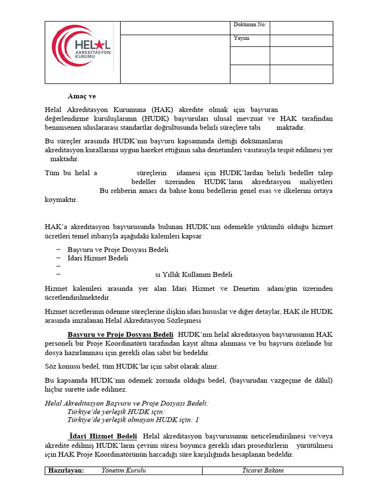 AKR RH 002 Rv06 - TURKCE | PDF