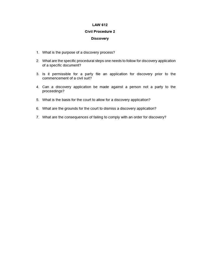 Discovery | PDF