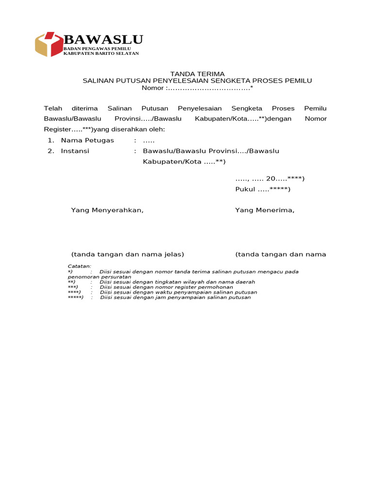 Formulir Model PSPP - 26 | PDF