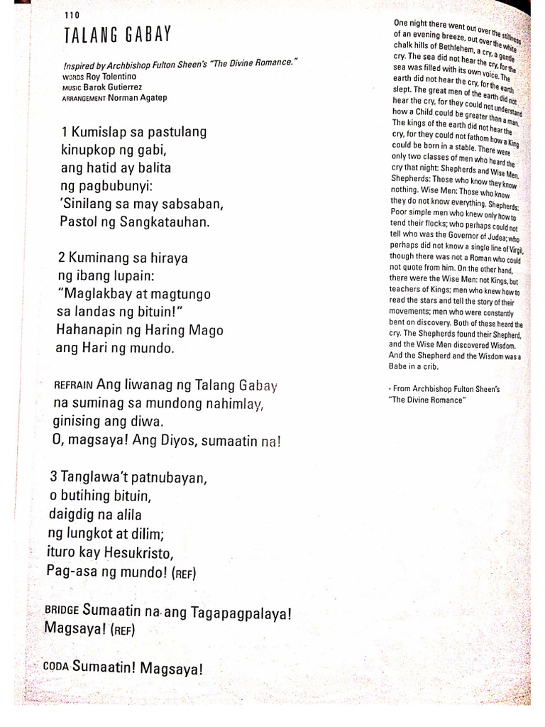 Talang Gabay | PDF