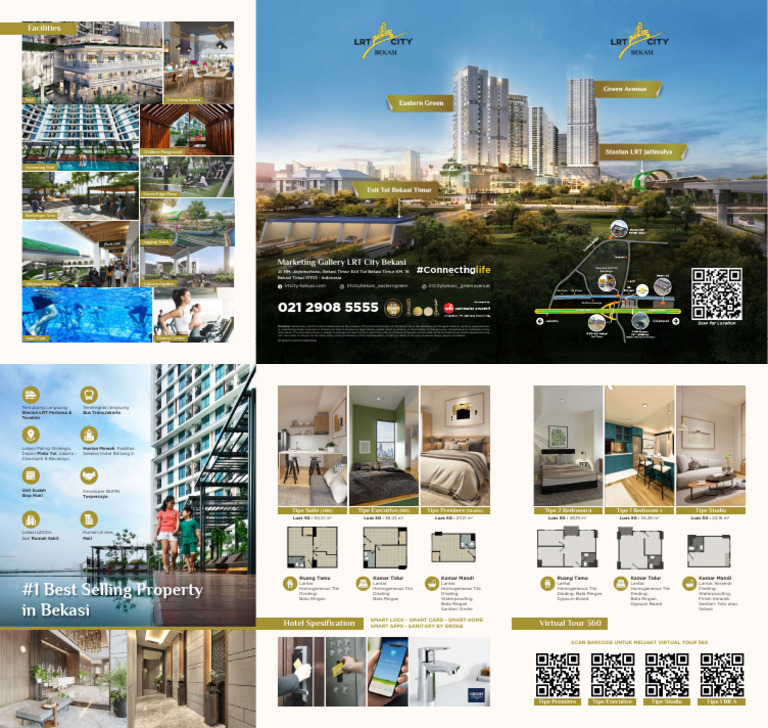 lrt city bekasi - flyer 1 | PDF