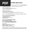 Access to Work Claim Guide | PDF | Receipt | Government