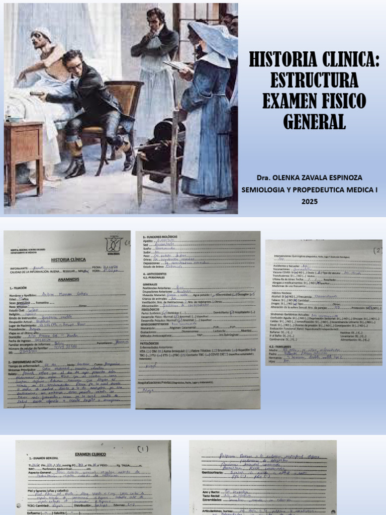Historia Clínica | PDF | Clínica | Diagnostico medico