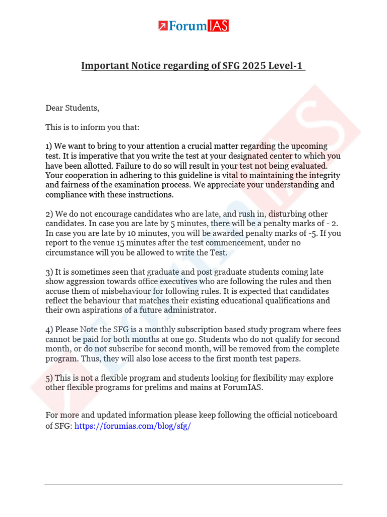 SFG 2025 Level 1 Week 2 Offline Ranklist | PDF