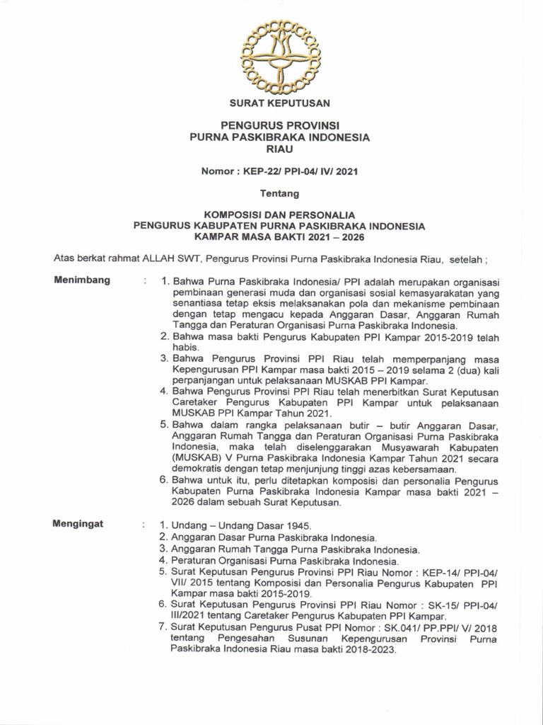 SK PPI Kampar 2021-2026 | PDF