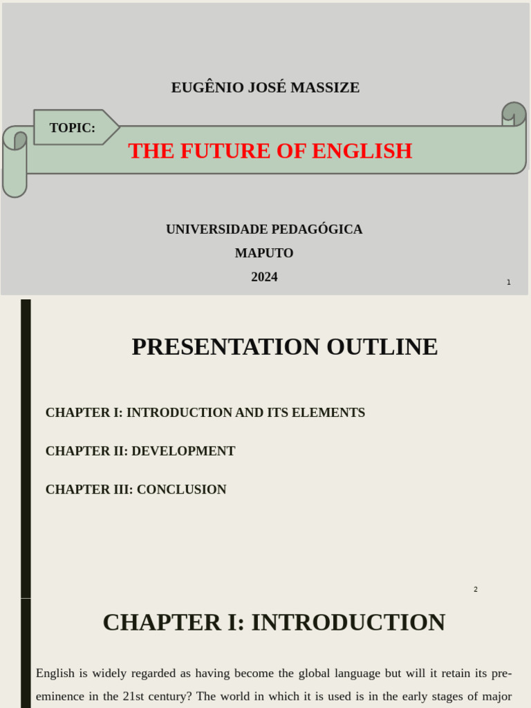 The Future of English Language Trends | PDF | English Language ...