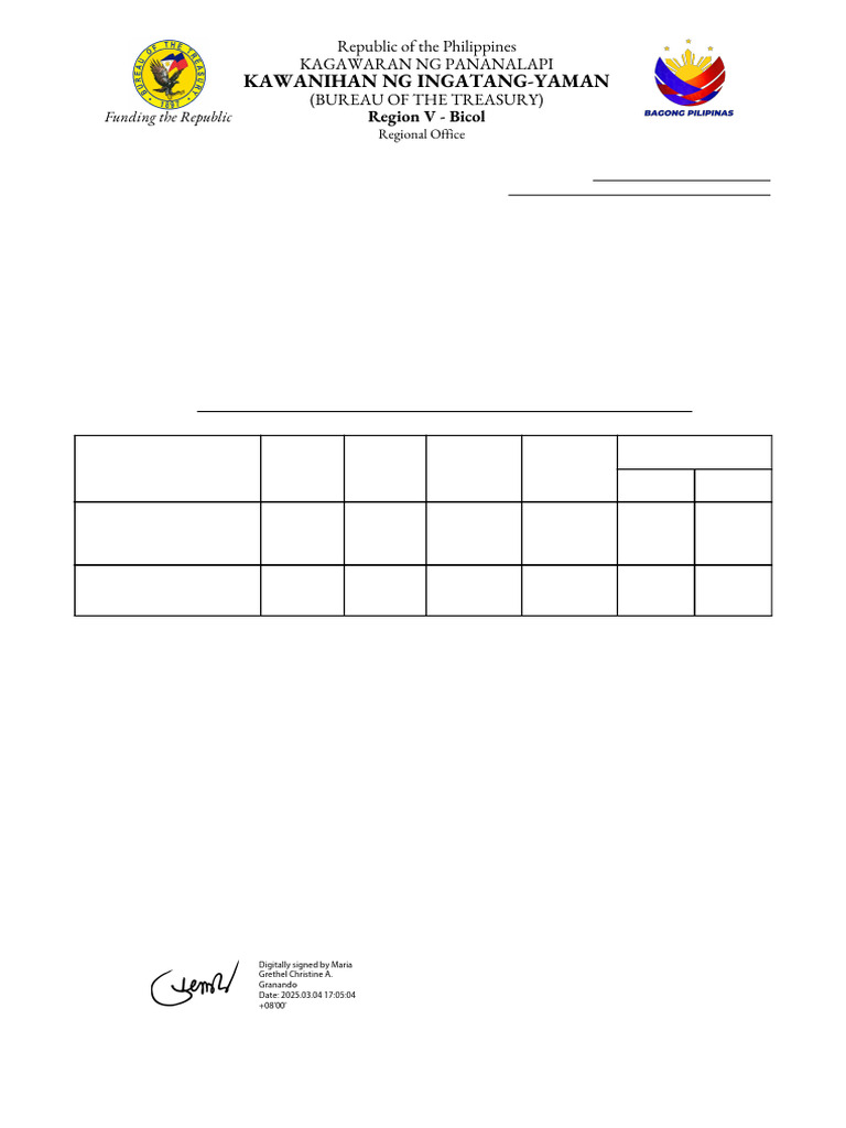 Approved Bond Confirmation Letter | PDF | Philippines | Government