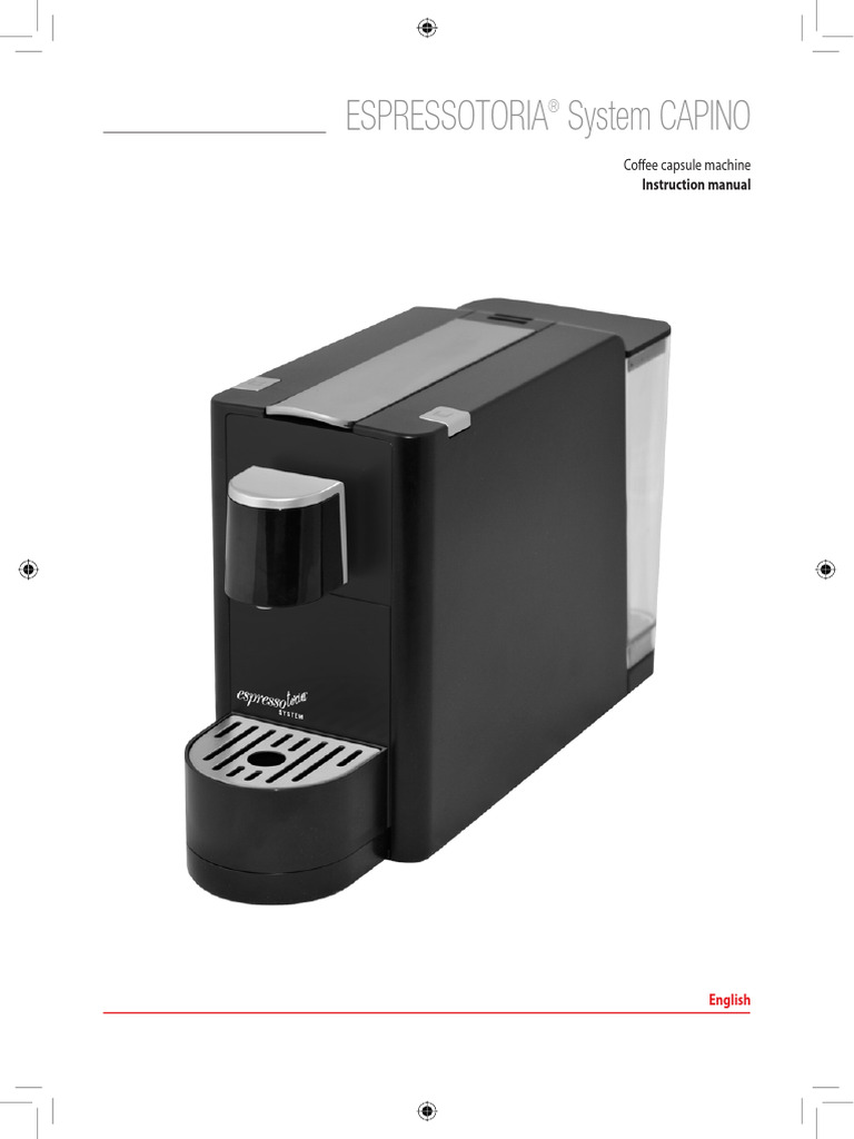Espressotoria Capino User - Manual | PDF | Ac Power Plugs And Sockets ...