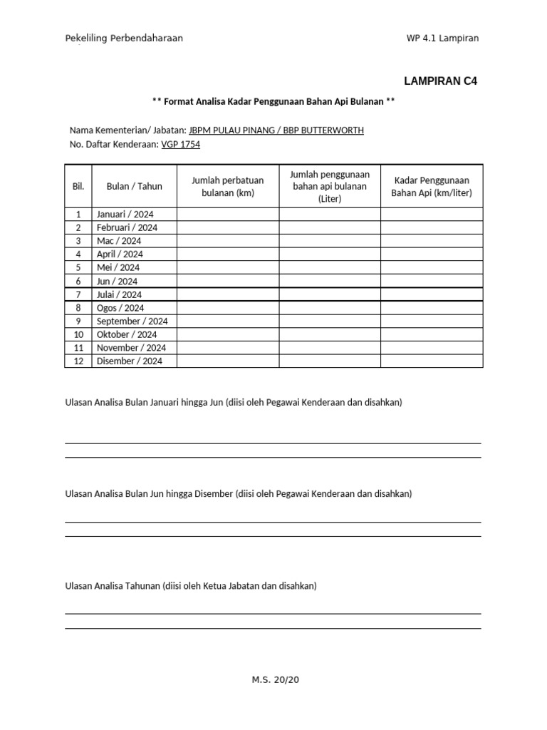Lampiran C4 Kenderaan Triton | PDF
