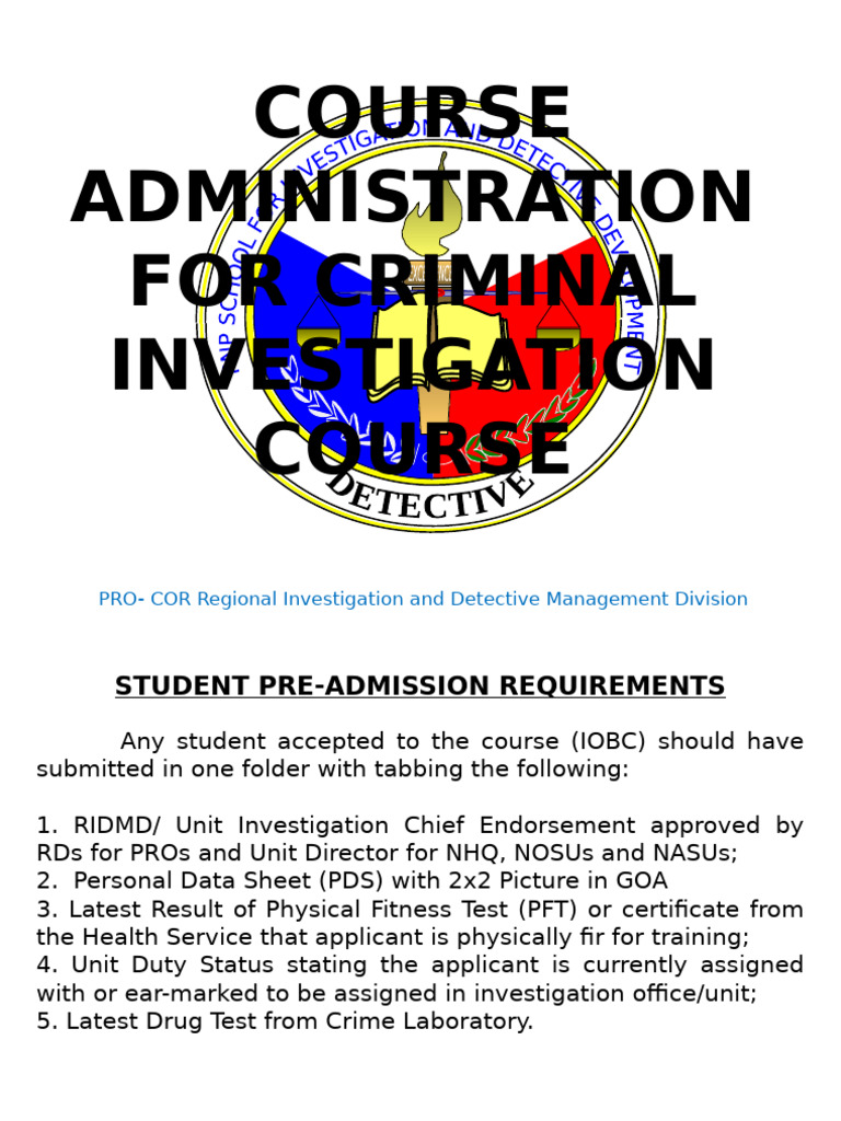 Course Admin for CIC | PDF | Lecture