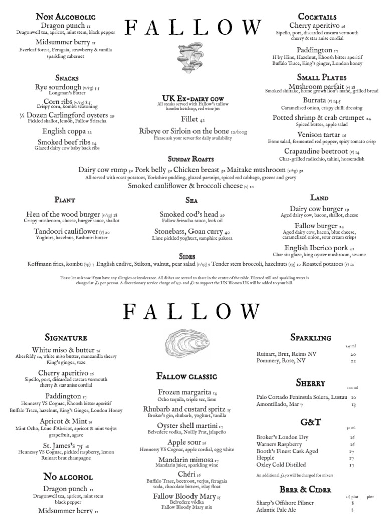 Sunday MENUS 11.03.2024 1 | PDF | Hamburgers | Alcoholic Beverages