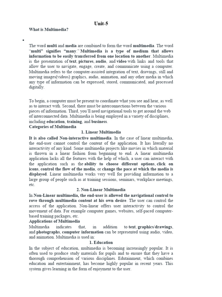 Graphics Unit5 | PDF