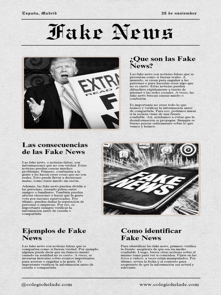 Cómo identificar y evitar Fake News | PDF