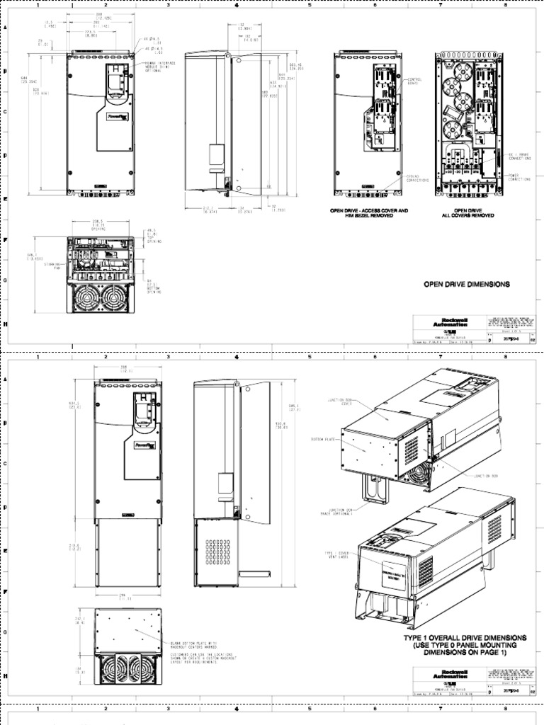 Dimension Drawing 20f1and248an0nnnnn Pdf