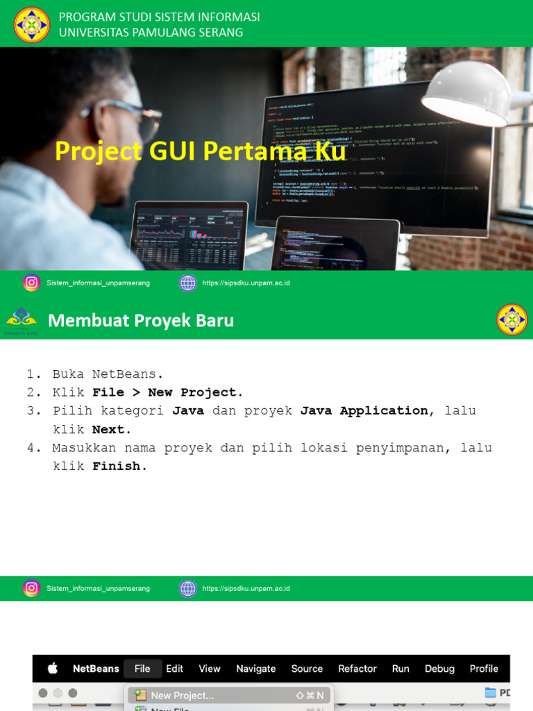Project GUI Pertamaku | PDF