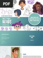 Simple Asaro Head Drawing Guide | PDF | Art Media
