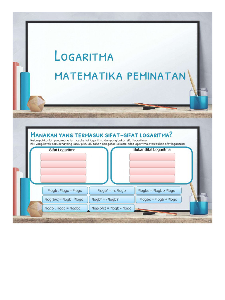 LKPD Logaritma 2 | PDF